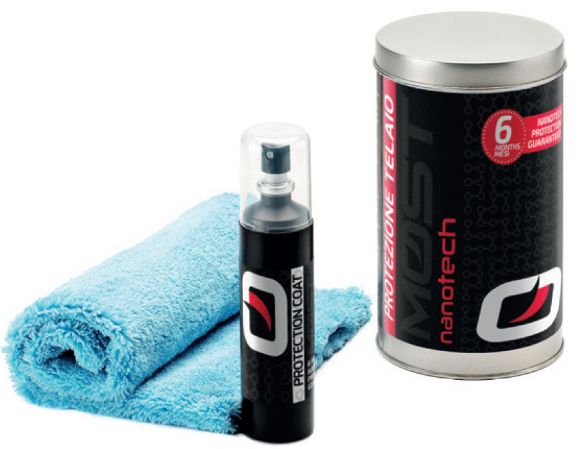 Carbonbike. Most Nanotech Coating microfibre + boite