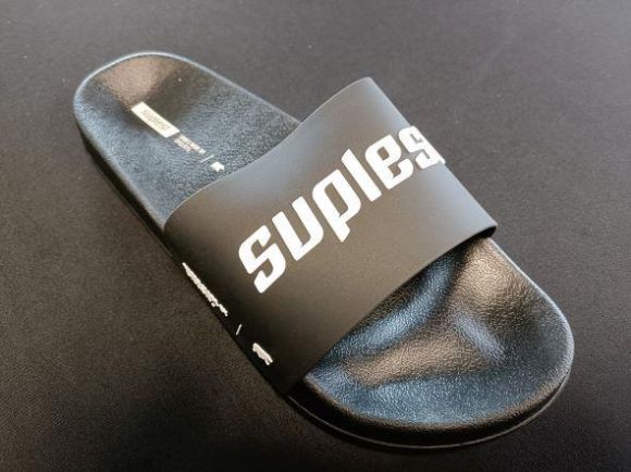 Carbonbike. paar Suplest Slippers Black White / 43