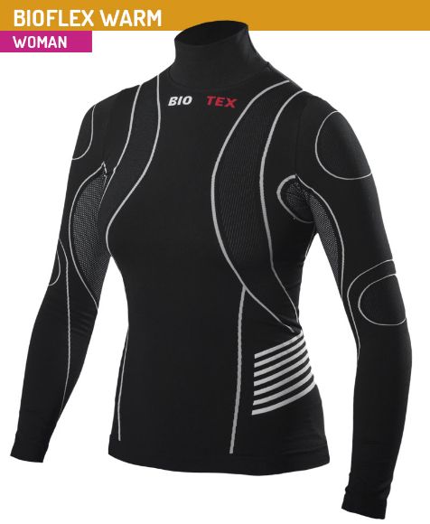 Carbonbike. Biotex onderhemd l.m. Bioflex Warm Hightech Woman