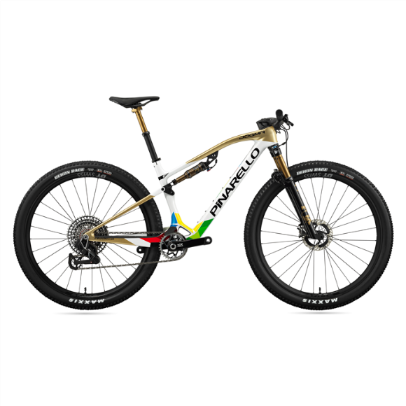 Carbonbike. Pinarello Fiets Dogma XC Fully Disc Pure Gold G160 / L